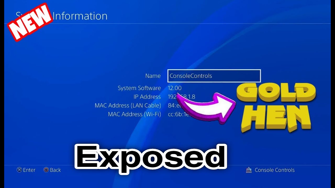 PS4 GoldHen 12.0 Exposed Secrets Revealed ! Tutorial#ps4 - YouTube