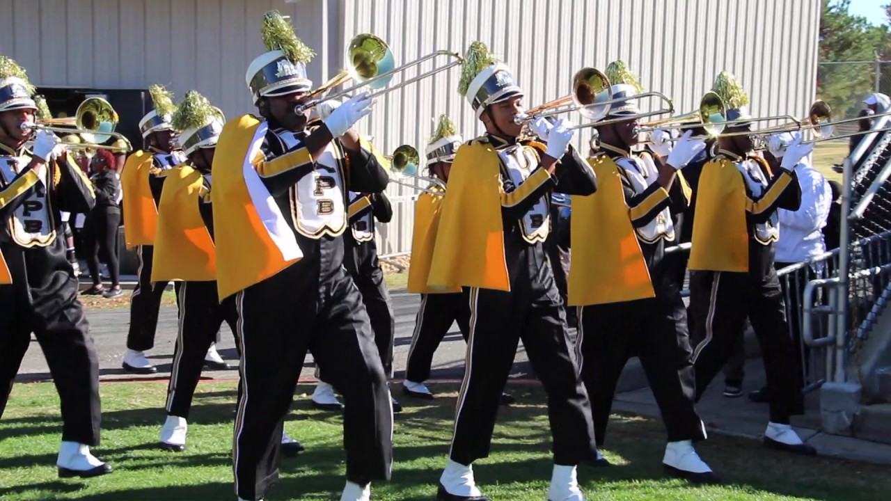 In The Stone - UAPB Marching into Golden Lion Stadium (2016) - YouTube