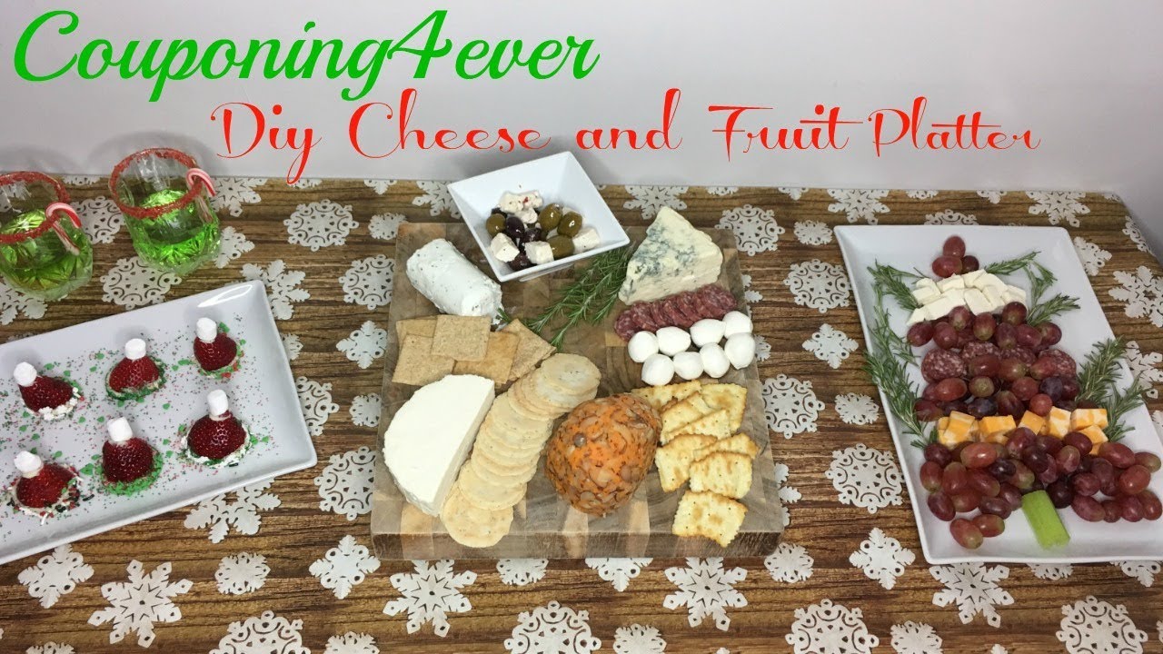DIY CHRISTMAS CHEESE AND FRUIT PLATTER | ALDI - YouTube