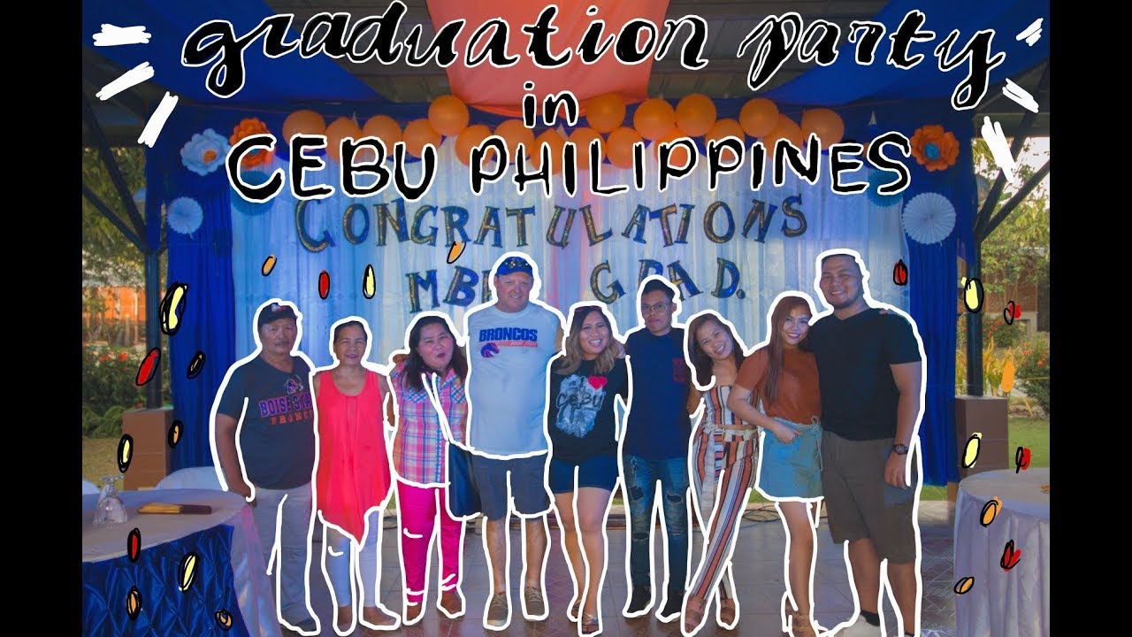 Graduation Party in Cebu Philippines - YouTube