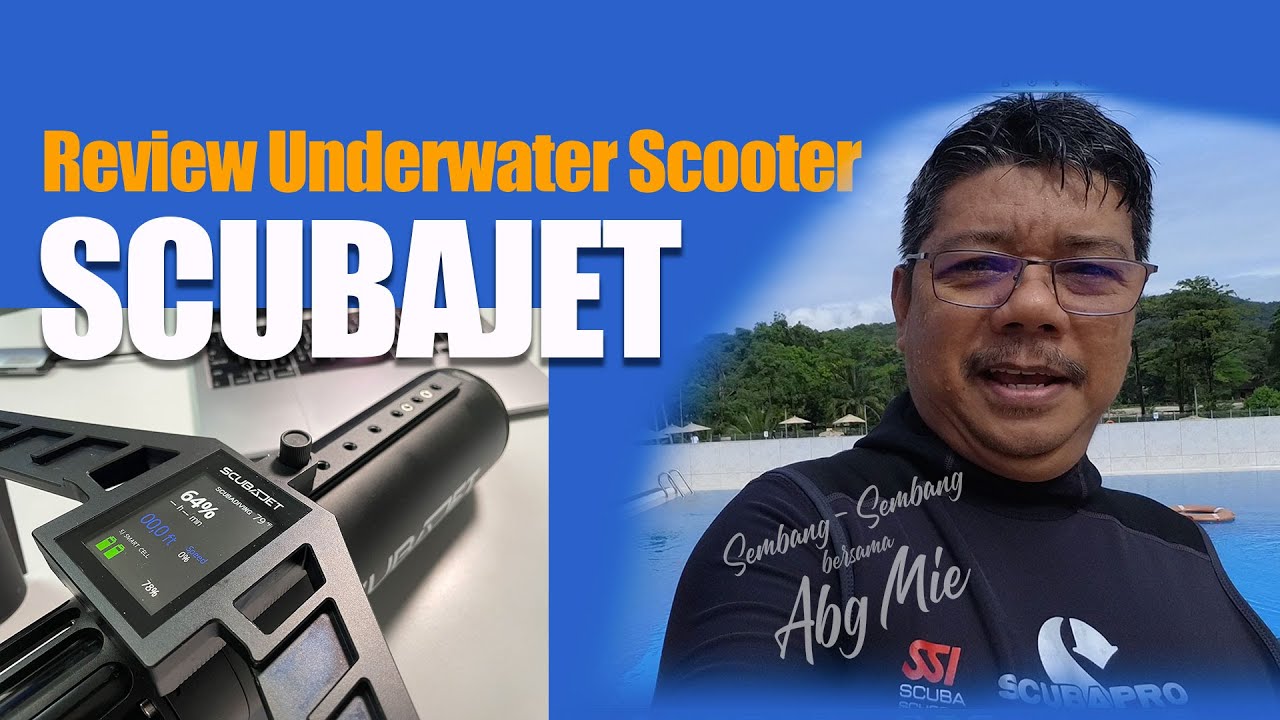 Review Underwater Scooter Scubajet Youtube