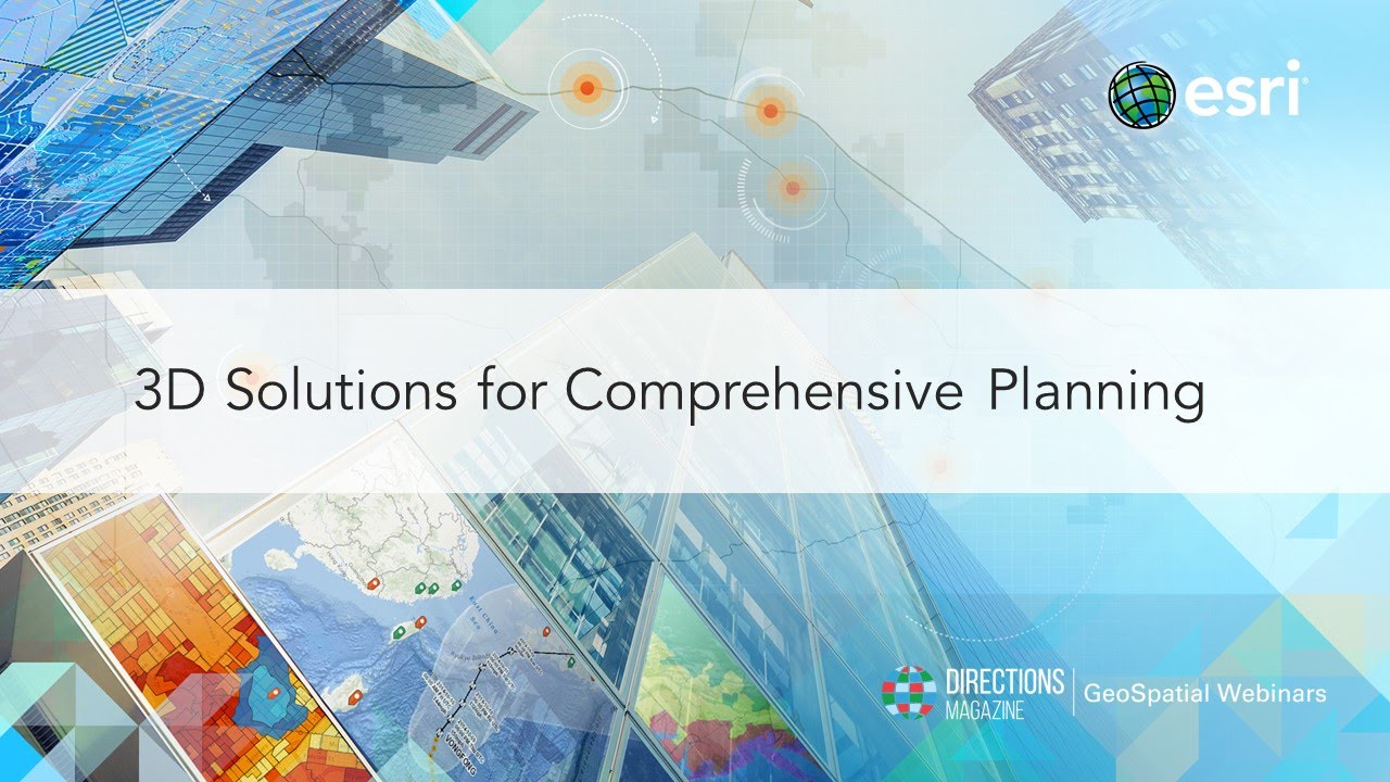 3D Solutions for Comprehensive Planning - YouTube