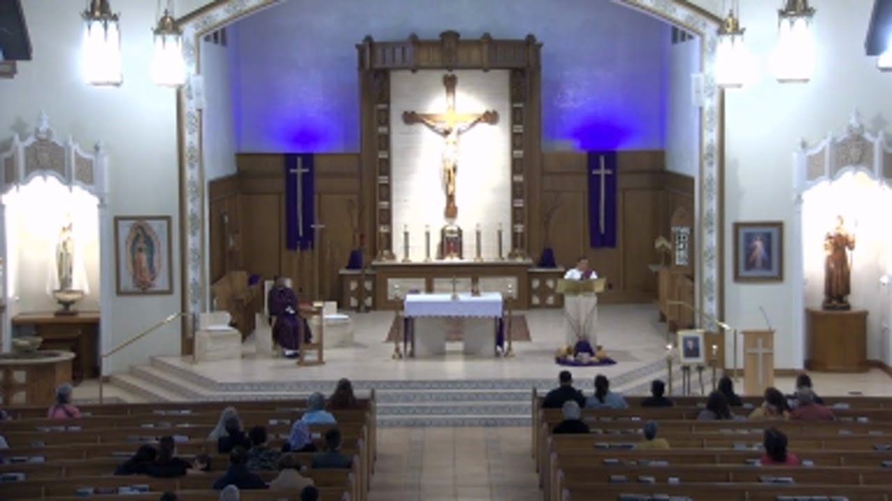 Daily Lent Evening Mass- Misa Vespertina - YouTube