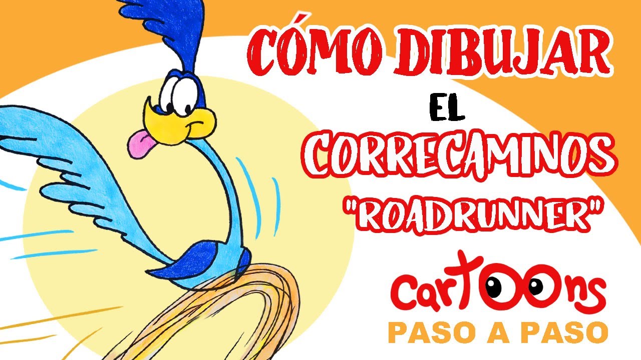 How to Draw the Roadrunner Step by Step - YouTube