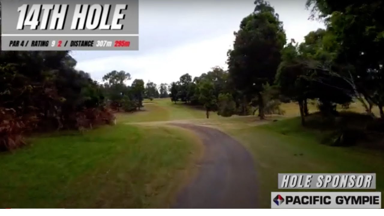 Gympie Golf Course 14th Hole - YouTube