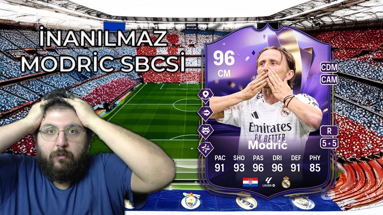 10/10 Luka Modrić GELDİ! EA FC 25’in En İyi SBC’si mi? + Yeni SĞK EVO ...