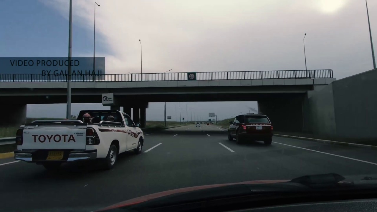 Driving in 120-meter highway in Erbil, Kurdistan Region- erbil 2020 ...