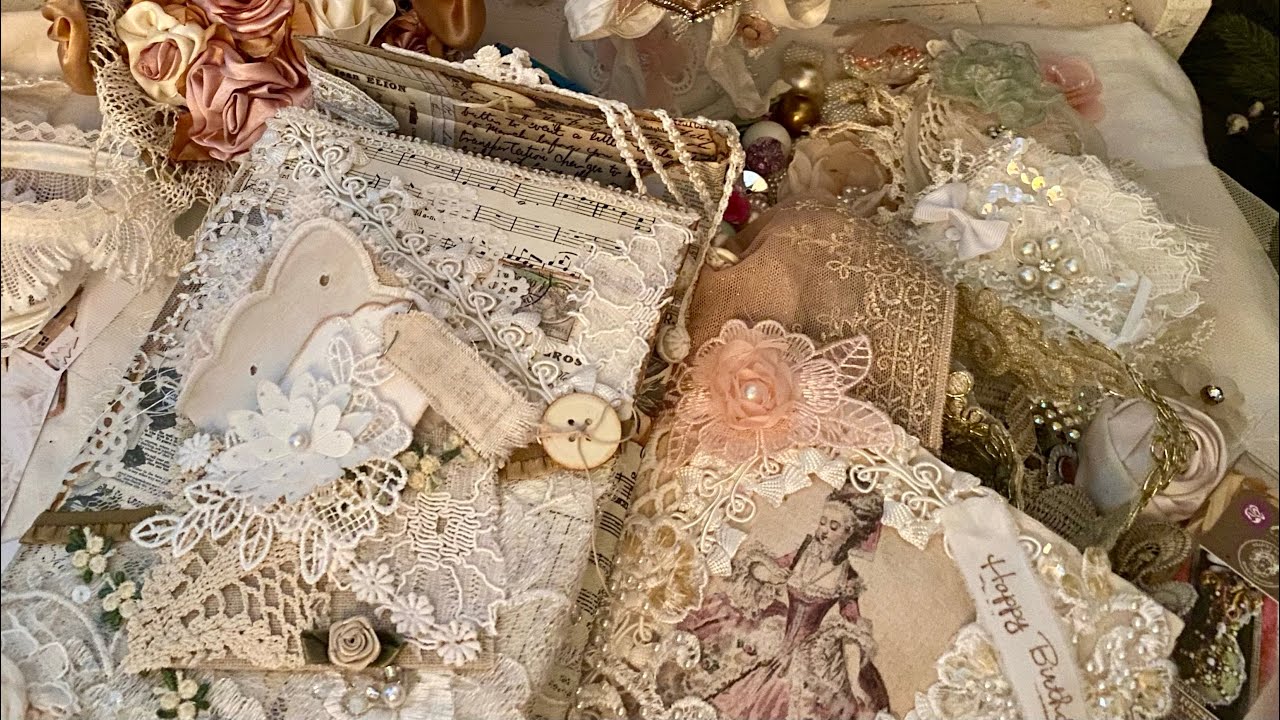 Birthday gift from Ivy ling @ShabbychicandVintage - YouTube