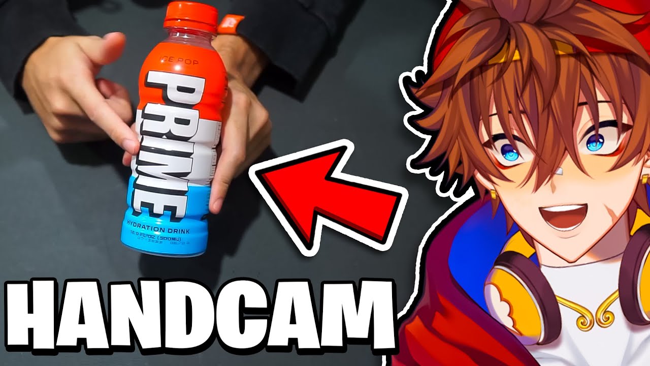 Kenji Tries Every Single PRIME Flavor! (Full Handcam Stream) - YouTube