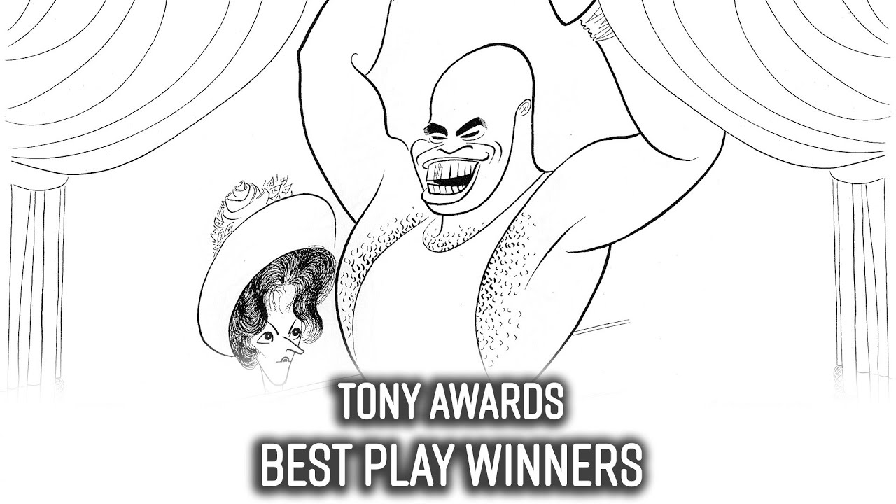 Tony Awards - Best Plays Drawn by Hirschfeld - YouTube