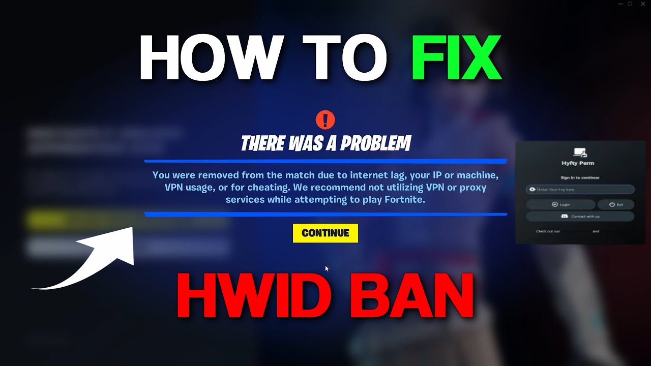 Fix Fortnite You Were Removed From the Match Due to Your IP, VPN ...