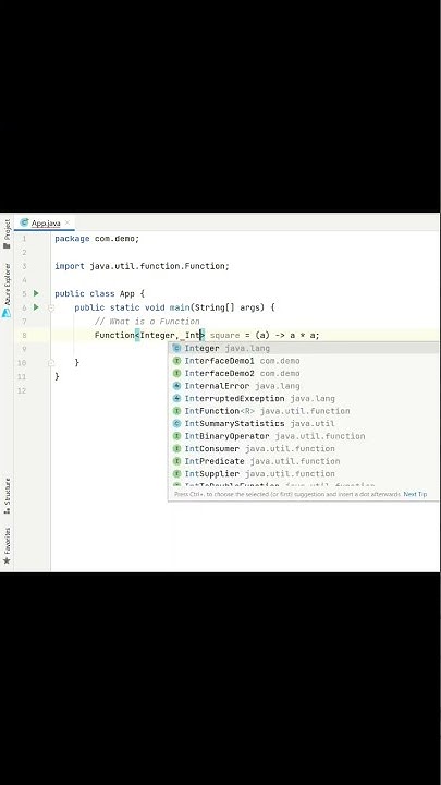 Write a function in java || function in java 8 #shorts #java #interview ...
