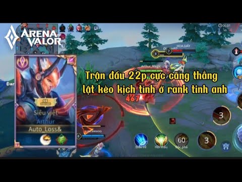 Trận đấu 22p cực căng thẳng đến lật kèo ở rank tinh anh | Liên Quân - YouTube