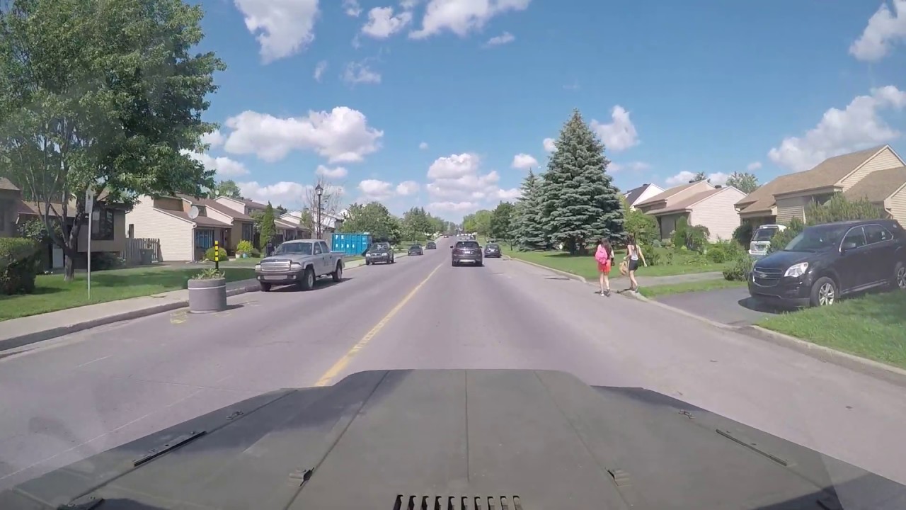 Ride in Canadian Bombardier military Iltis. - YouTube