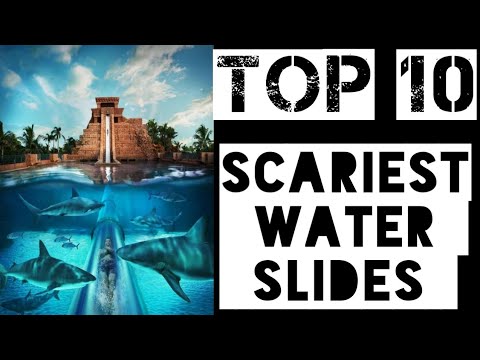 Top 10 scariest water slides in the world - YouTube