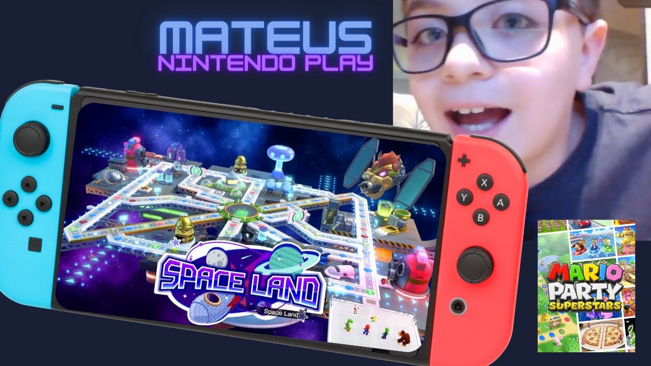 Mario Party Superstars: Space land board (Nintendo Switch) gameplay ...