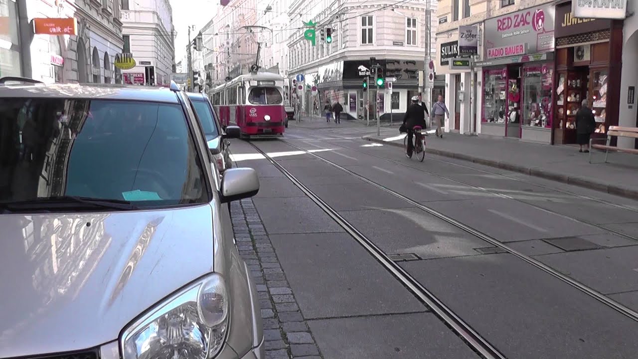 Strassenbahn Linie 2 WIEN - YouTube