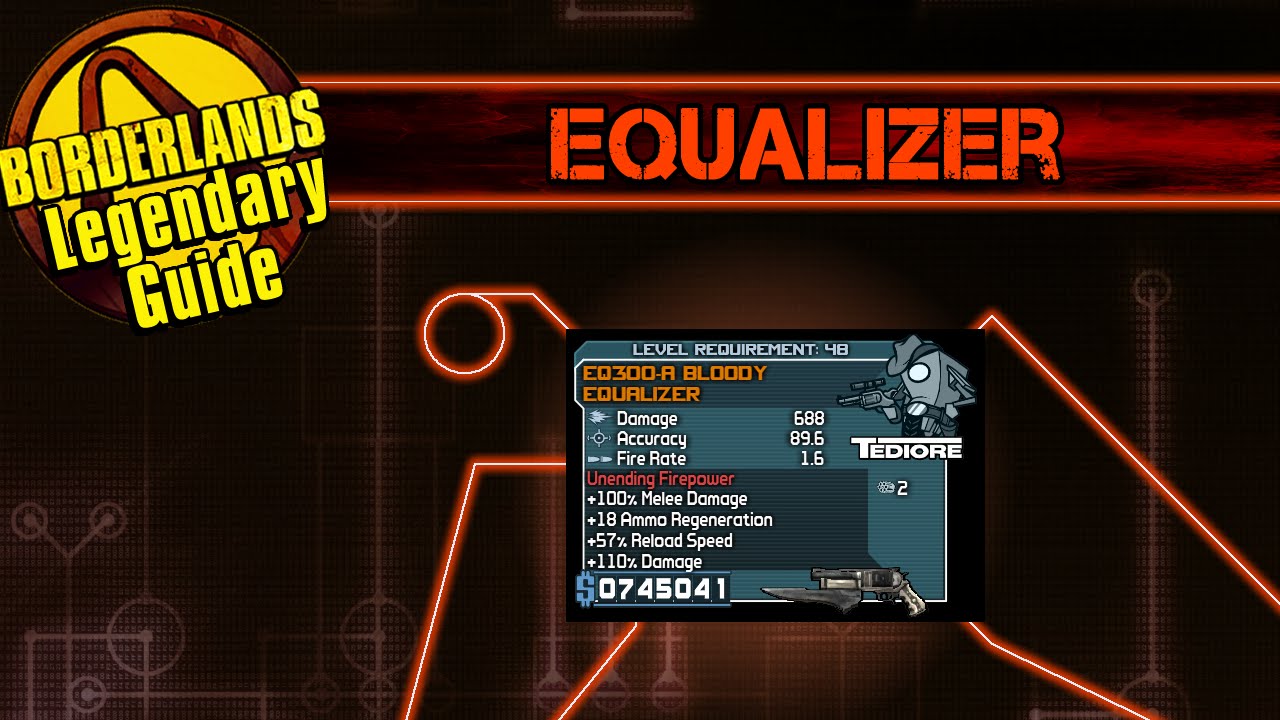 Borderlands: *Equalizer* Legendary Weapon Guide - YouTube