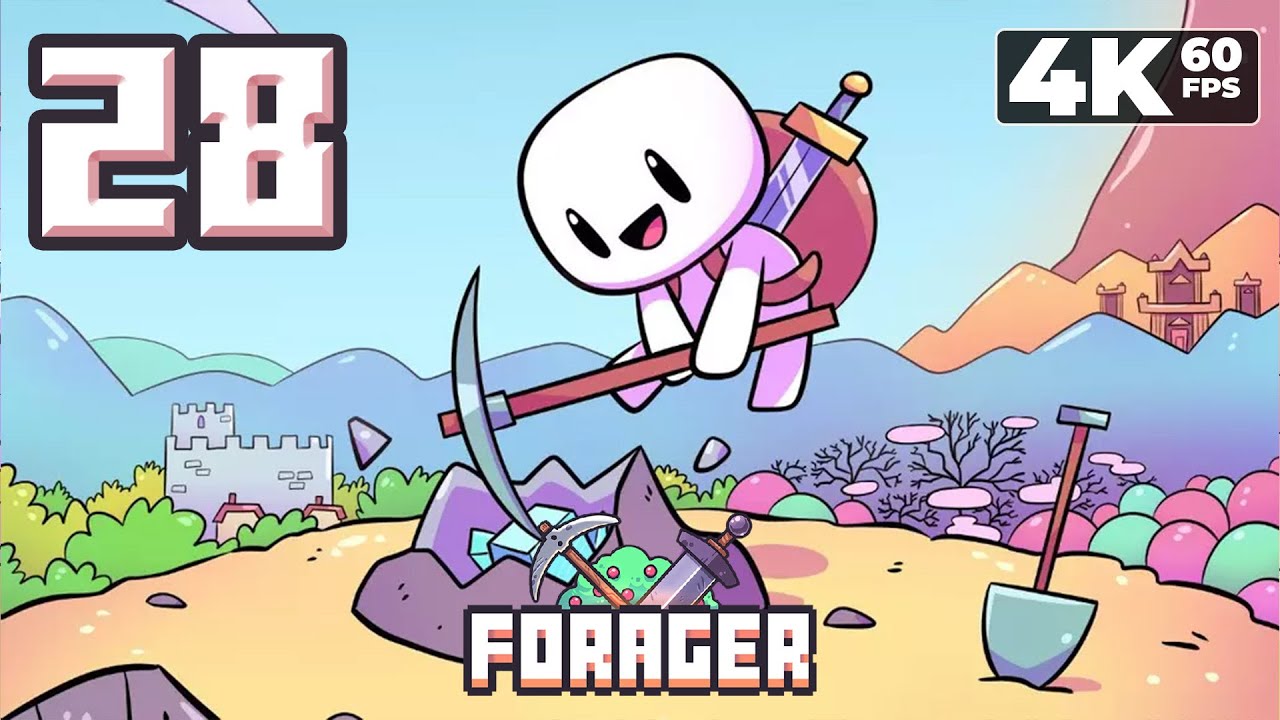 Forager (PC) - 4K60 Playthrough (Classic) Part 28 - No Commentary - YouTube