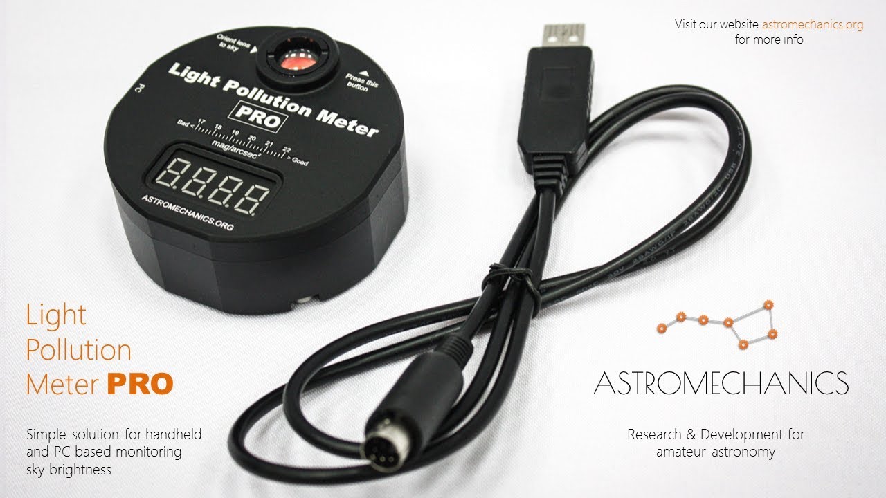 Light Pollution Meter PRO (EN) - YouTube
