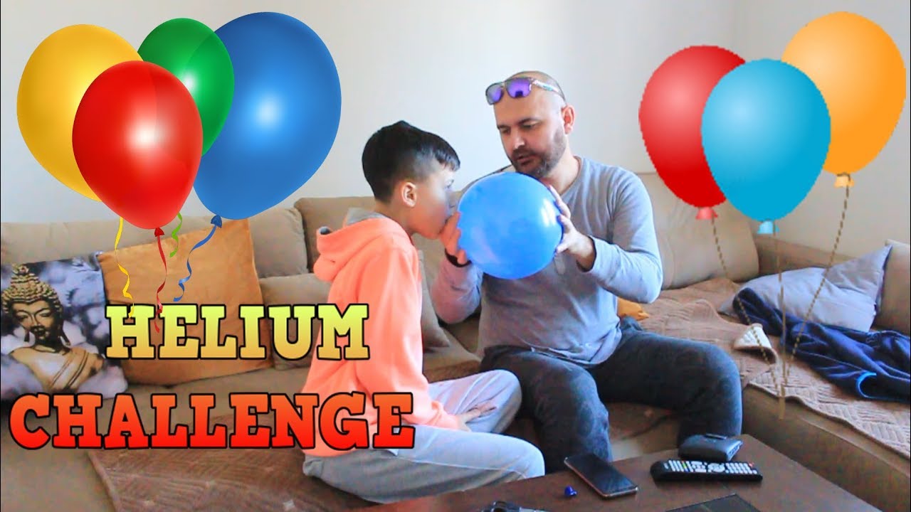 HELIUM CHALLENGE ME HAMZEN -VLOG SHQIP- - YouTube