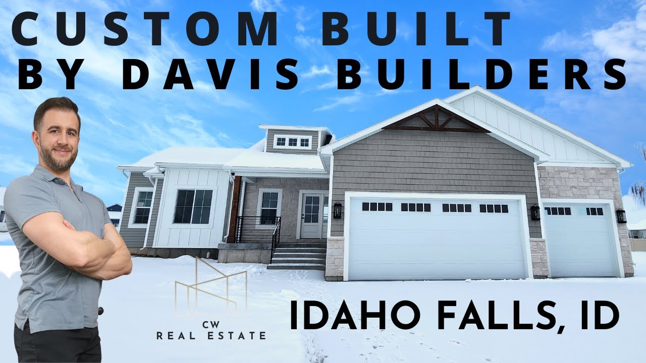 Davis Builders | Idaho Falls New House Tour - YouTube