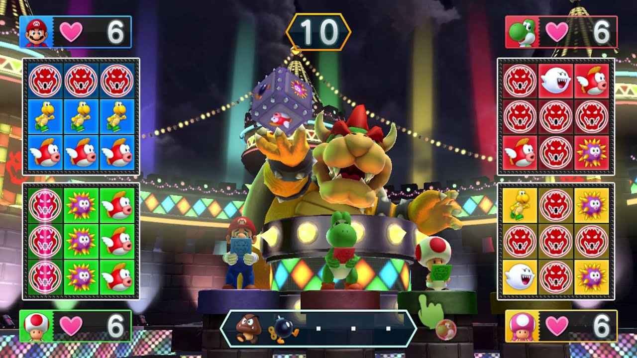 Mario Party 10 - Bowser's Bogus Bingo - YouTube