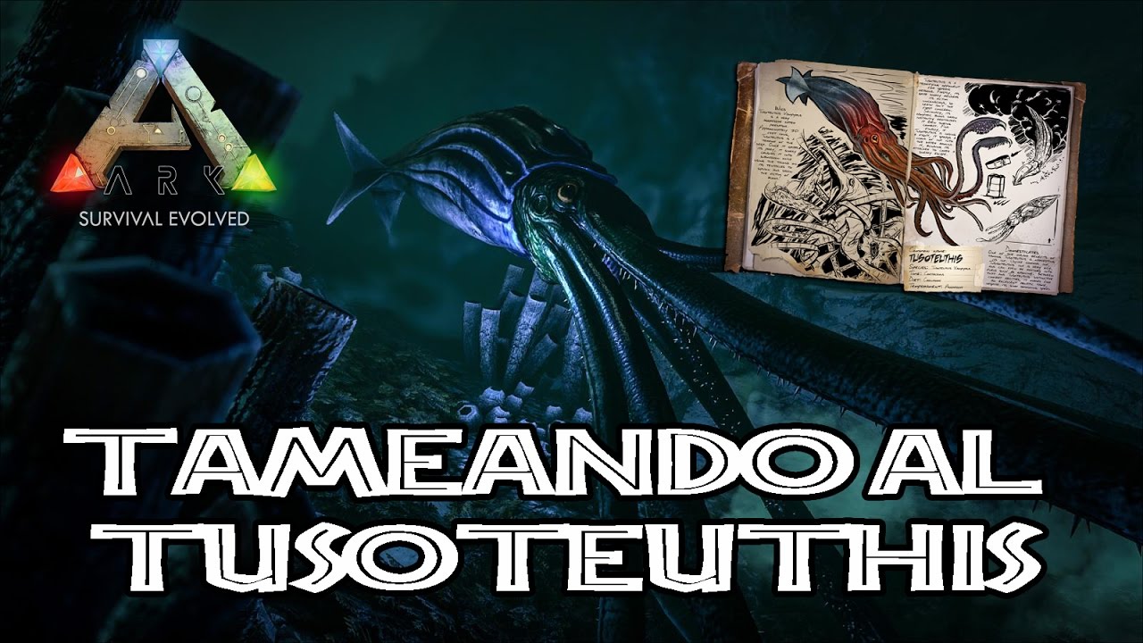 Ark Survival - Tameando al Tusoteuthis. ( Gameplay Español ) ( Xbox One ...