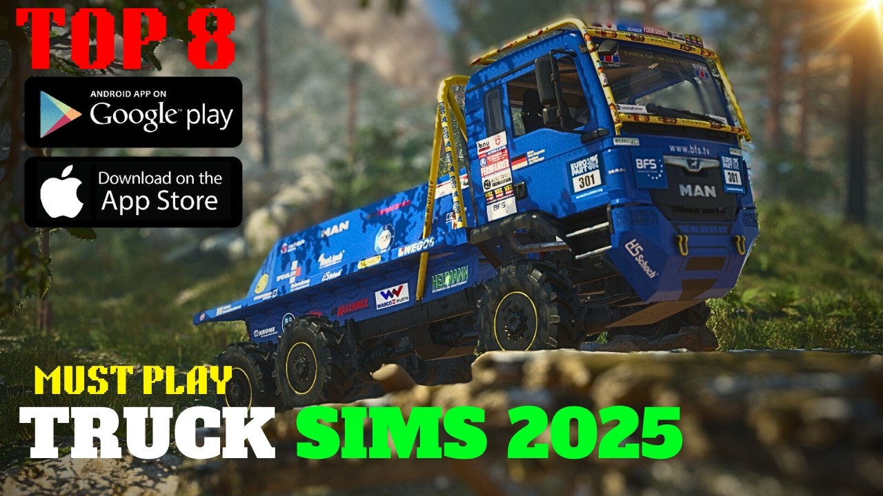 OMG😱Top 8 must play truck simulators 2025 - YouTube