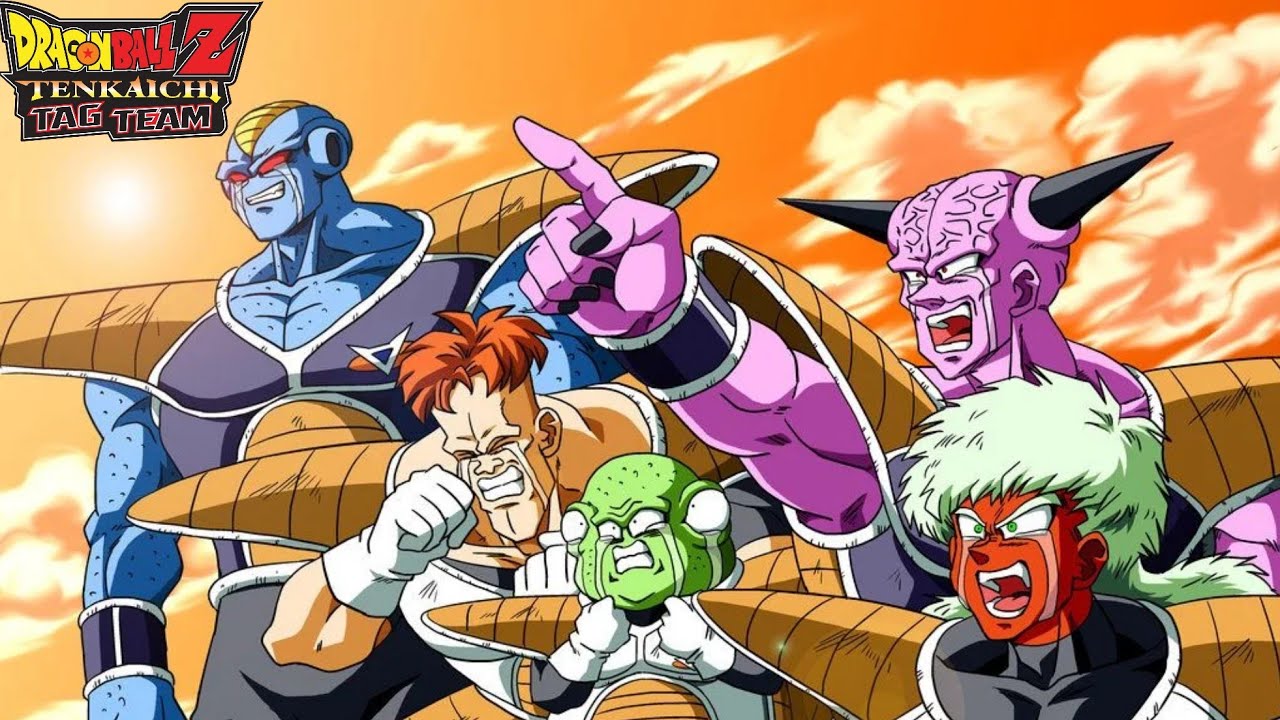 THE GINYU FORCE ARRIVE!!!! DRAGON BALL Z TENKAICHI TAG TEAM PART 7 ...