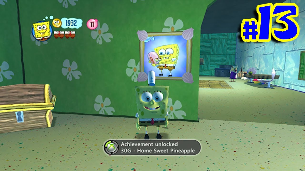 SpongeBob's Truth Or Square 100% Walkthrough (ALL ACHIEVEMENTS) W ...