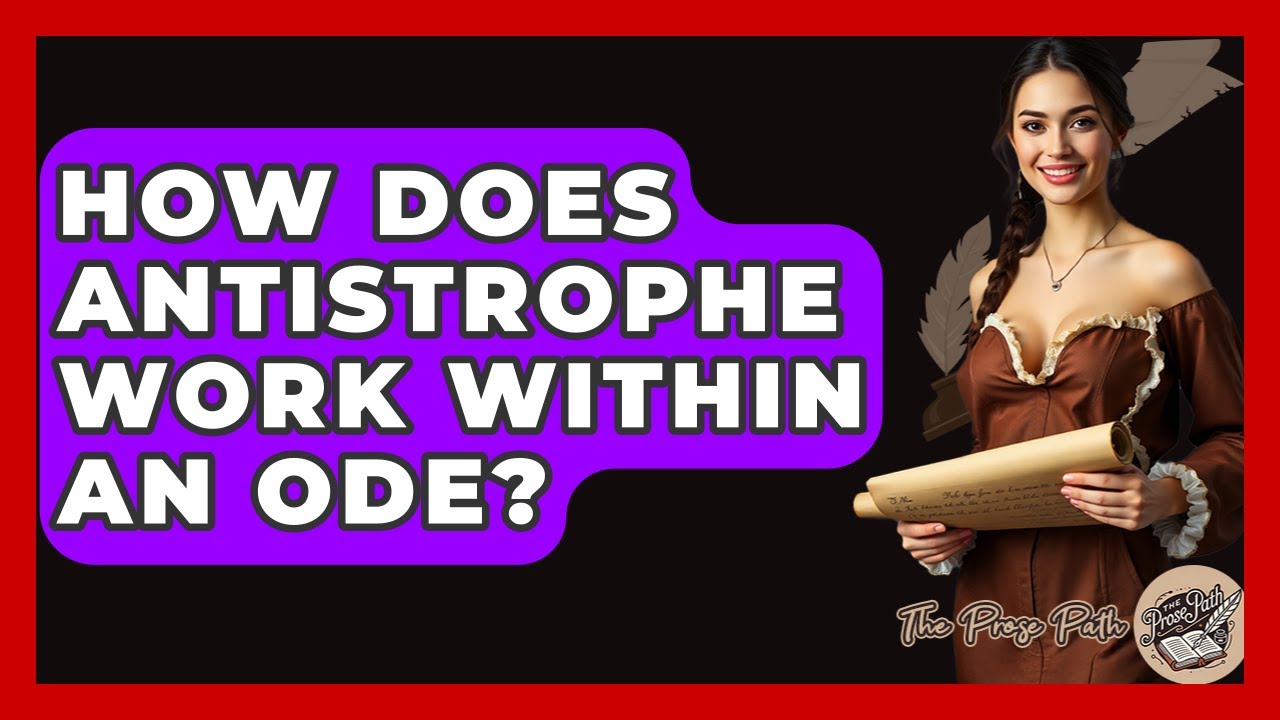 How Does Antistrophe Work Within An Ode? - The Prose Path - YouTube