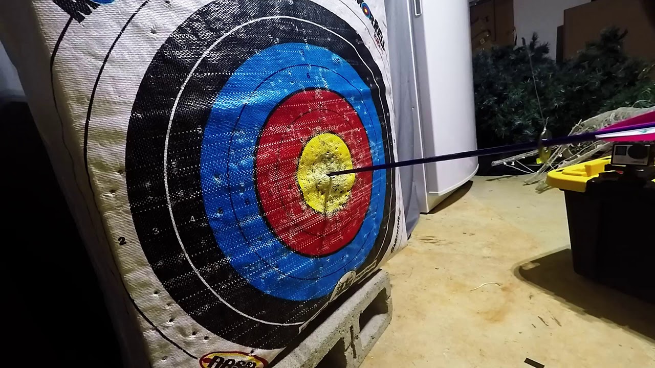 JP Swinging Washer Archery Shot (Dude Perfect Inspired) - YouTube