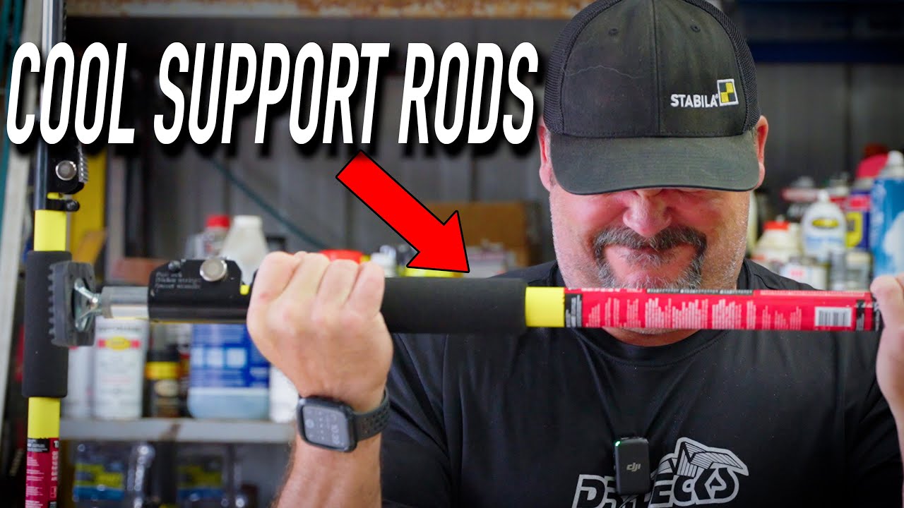 These Support Rods Are Great - TASK SUPPORT RODS || Dr Decks - YouTube