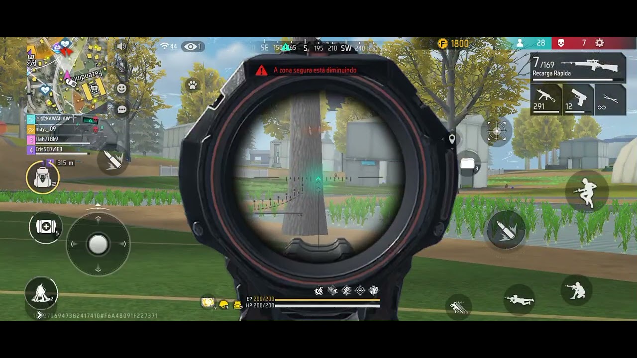 GAMEPLAY BATTLE ROYALE FF - YouTube