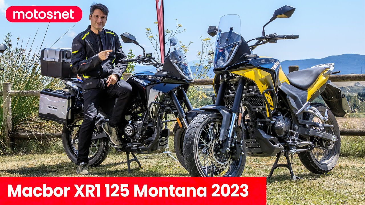 Probamos la nueva Macbor XR1 125 Montana 2023 | Noticias motos.net