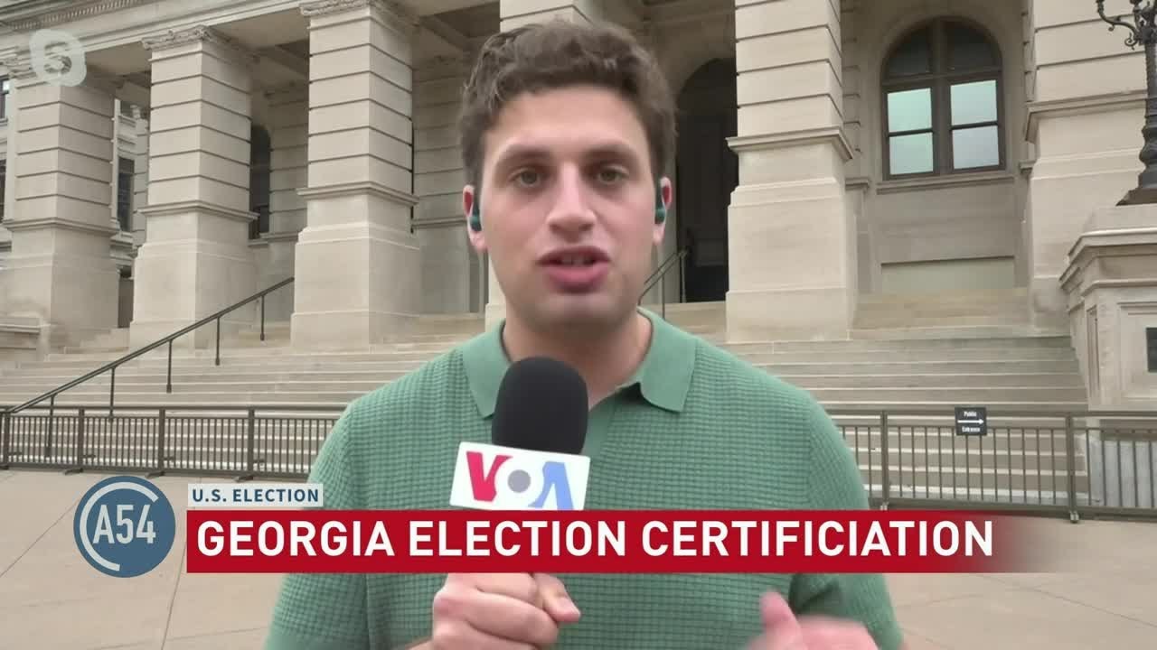 Georgia state legislators begin the process of certifying US election ...