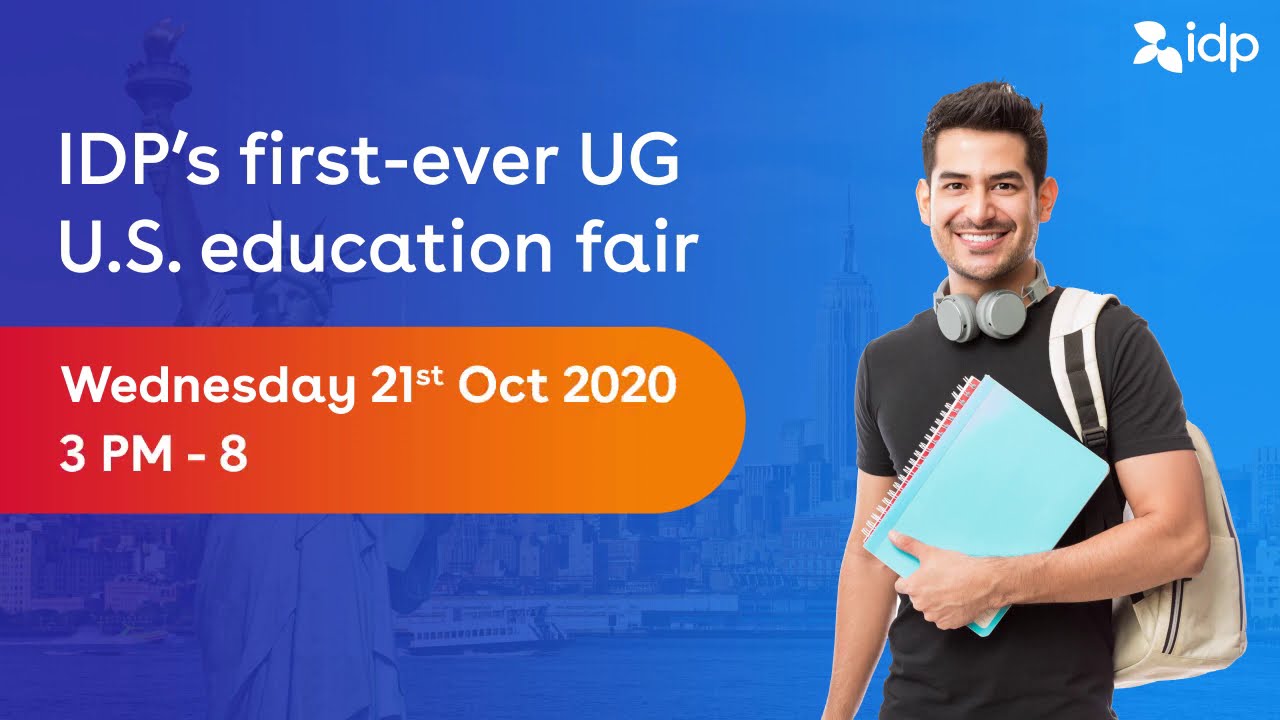 Attend IDP's USA Undergraduate Fair - 21 Oct, 2021 - YouTube