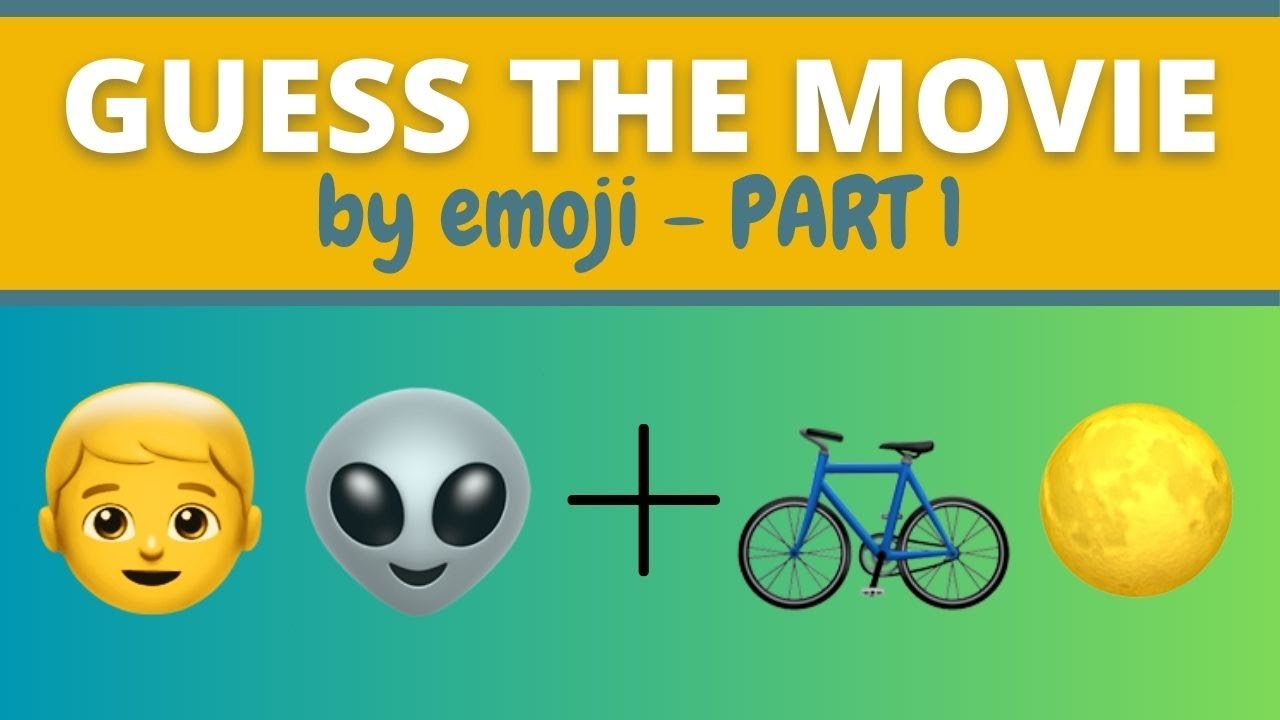 Guess the Movie by Emoji Quiz | PART 1 - YouTube