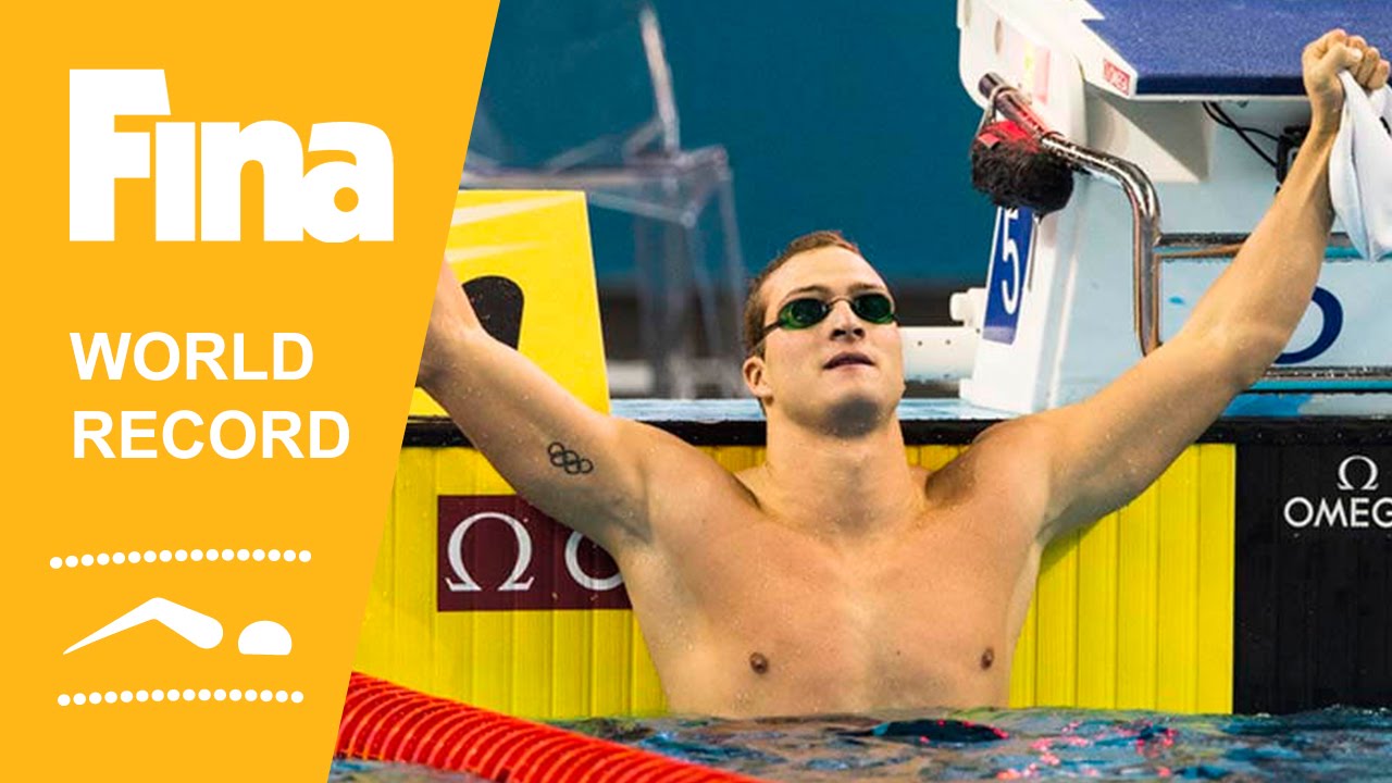 Markus Deibler | World Record 100m Medley | 2014 FINA World Swimming ...
