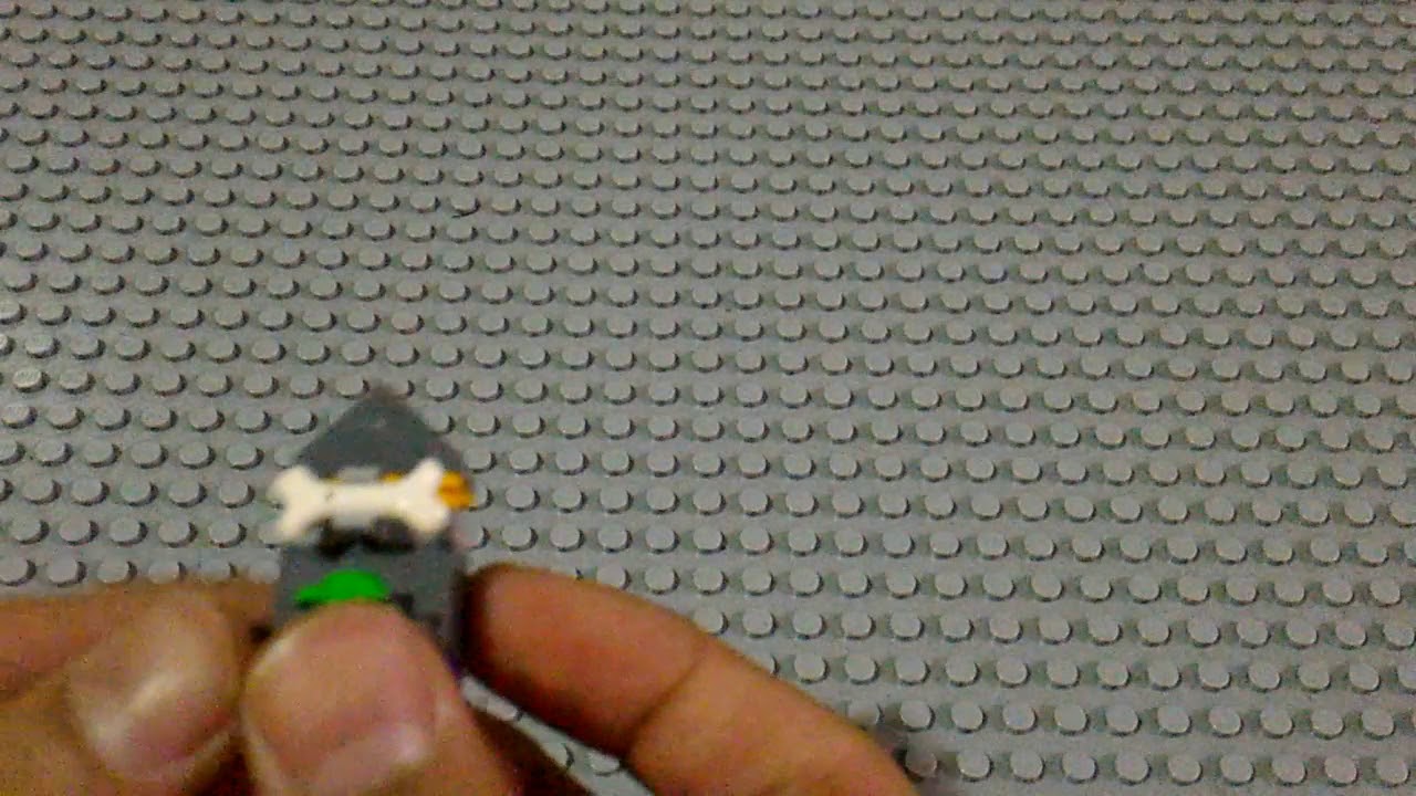 How to create a Lego tombstone out of spare parts. - YouTube