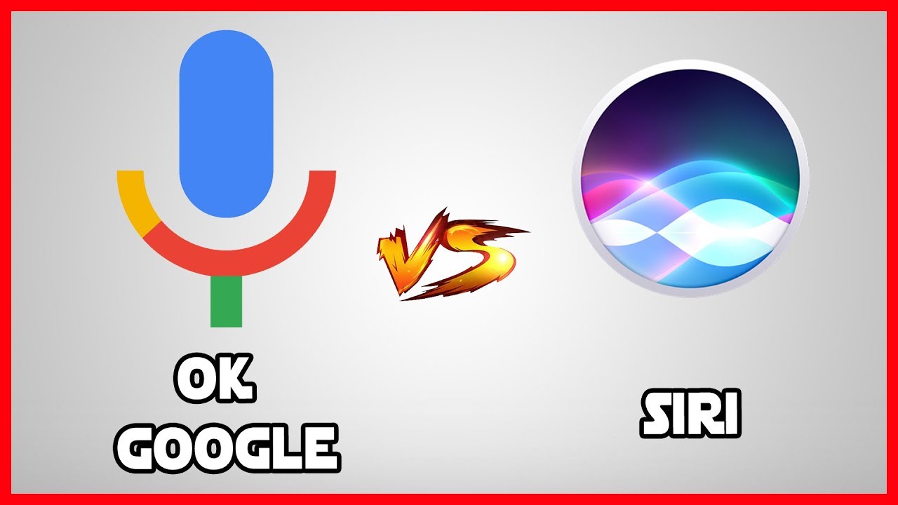 Google Vs Siri ... Fight ! - YouTube