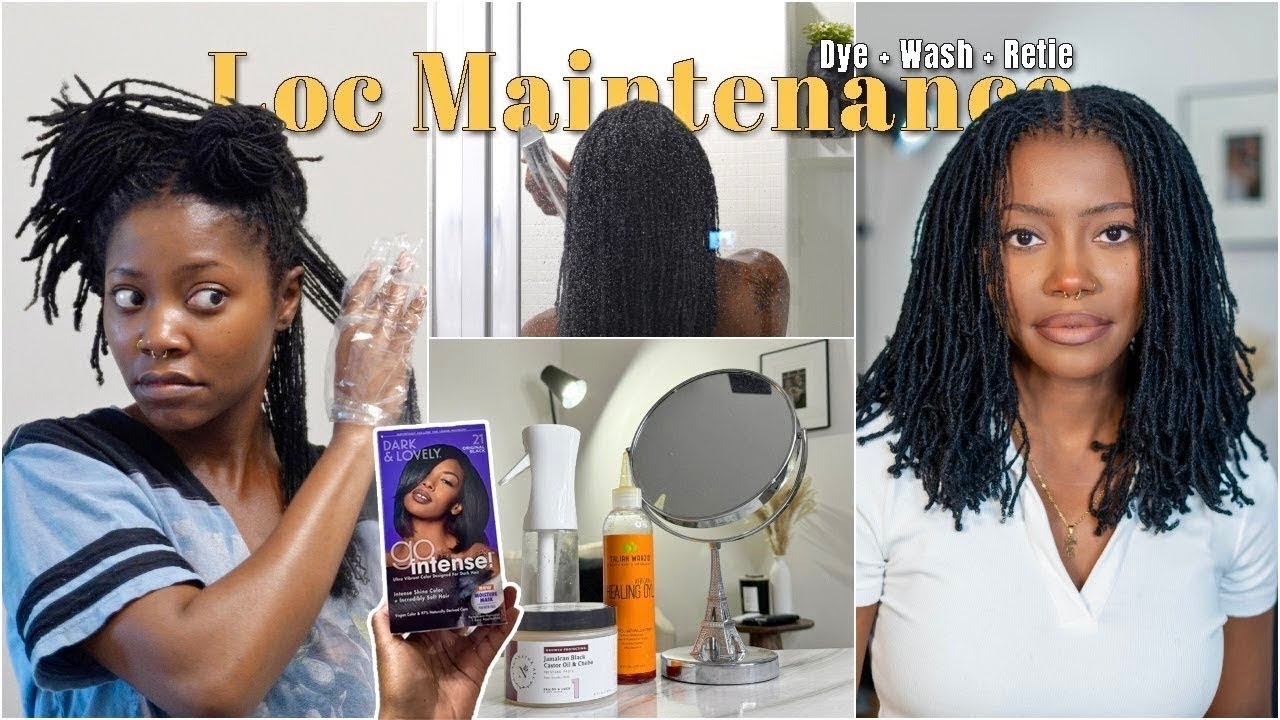 Transforming my locs from BUSTED to BEAUTIFUL: Loc Maintenance - YouTube