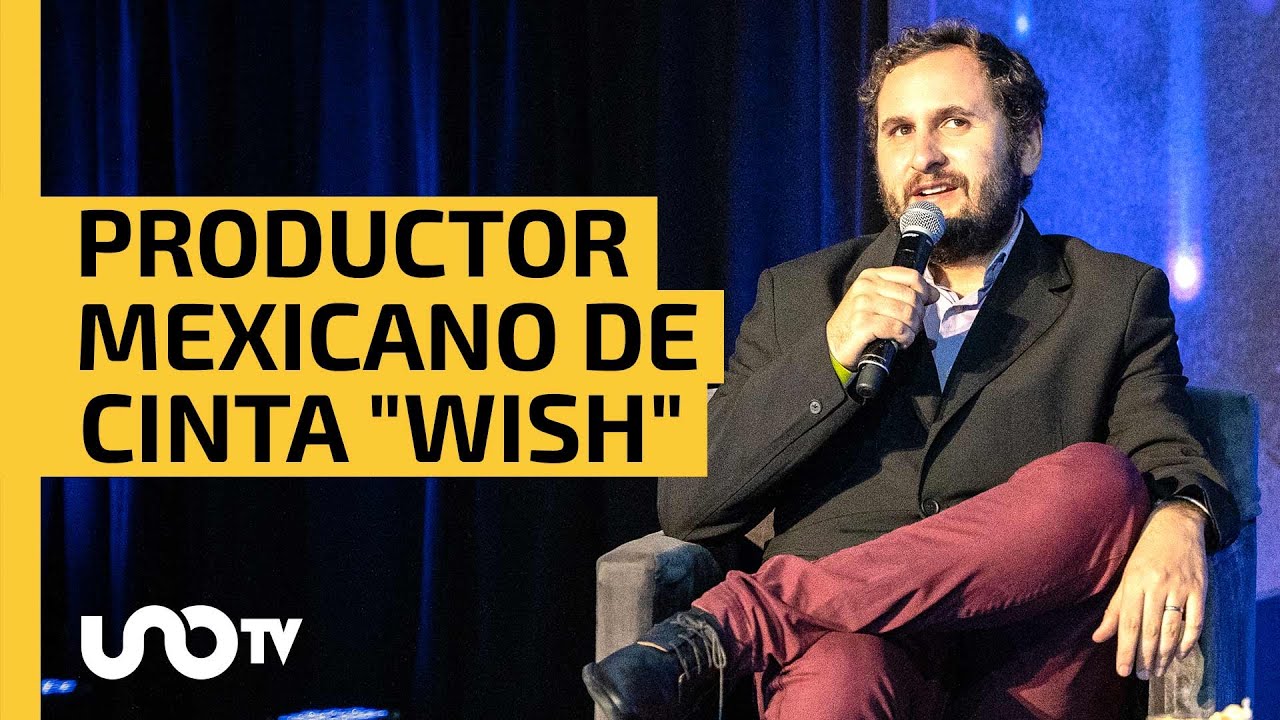 Juan Pablo Reyes, mexicano que produce filme "Wish" de Disney - YouTube
