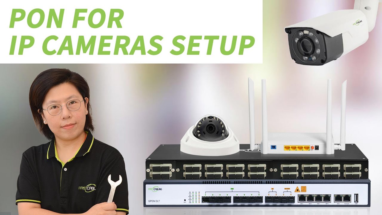 Building an IP Camera System with Fiber Optical Cables (PON) - YouTube