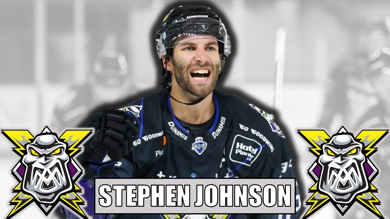 Manchester Storm Re-sign Stephen Johnson - YouTube