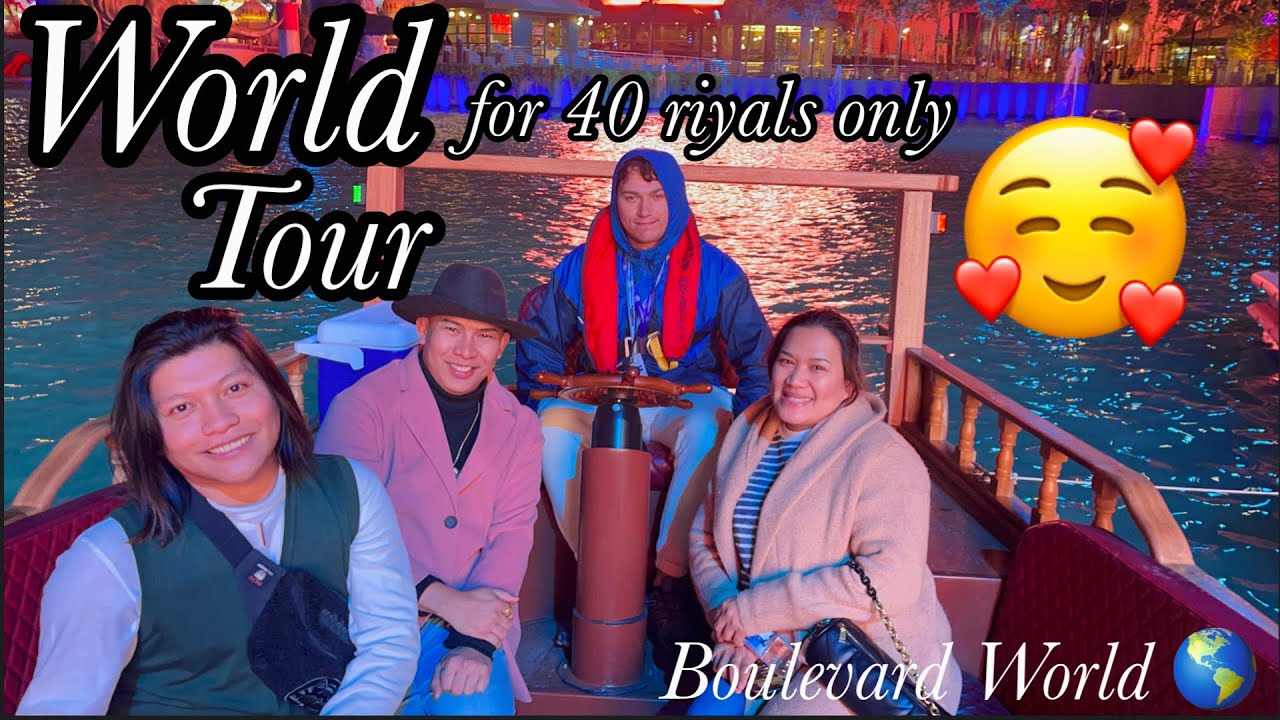 Boat Ride @ Boulevard World - YouTube