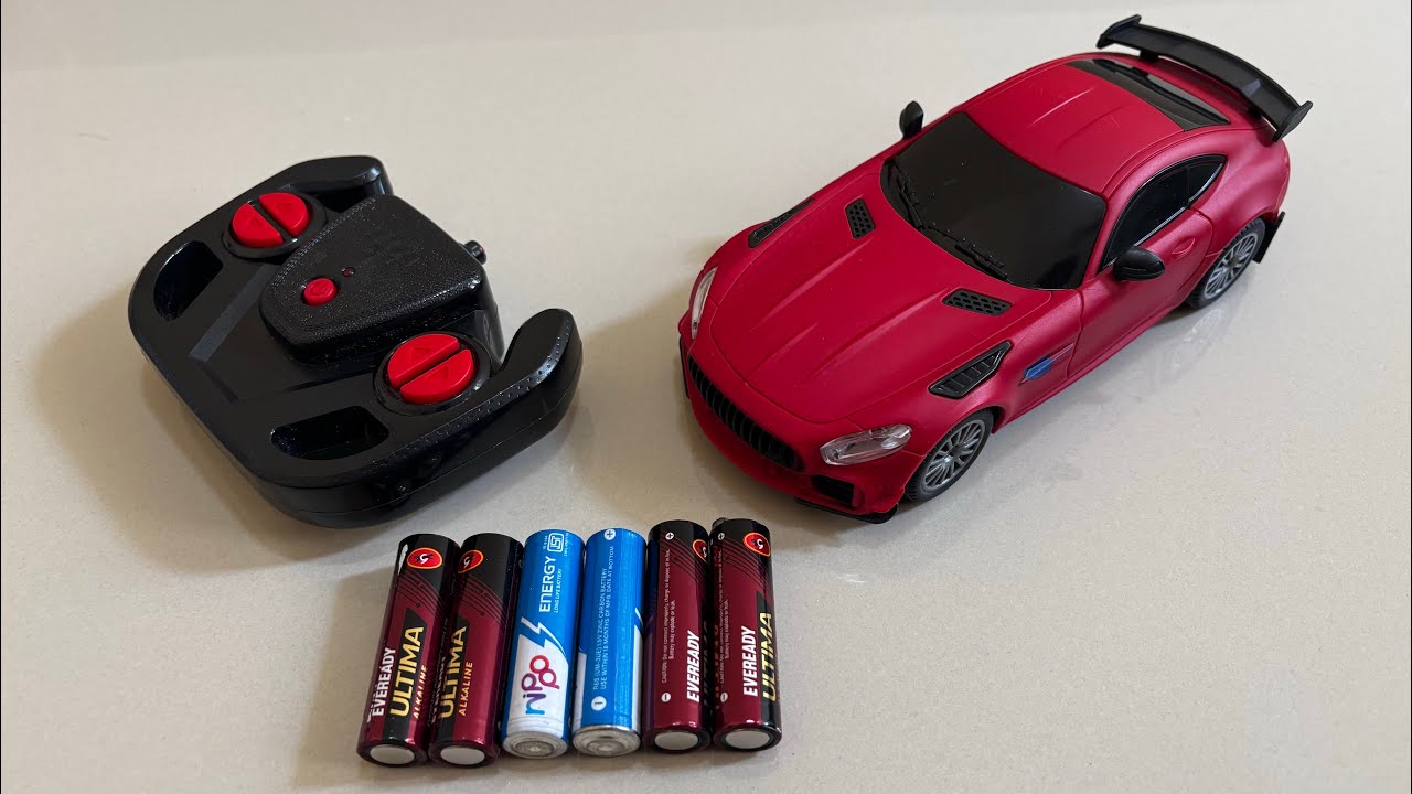 Unboxing RC Mercedes Sports car | Mist Spray Rc Car & 360 degree Stunt ...