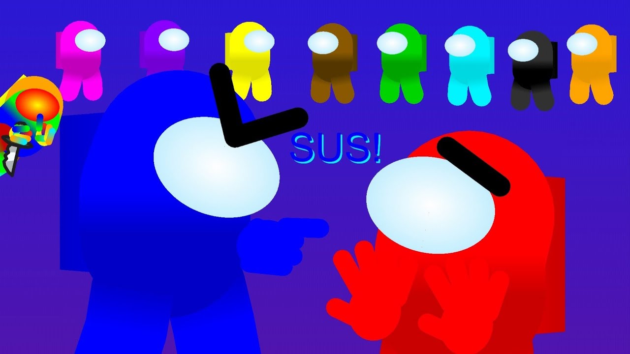Red Is Kinda Sus (Stick Nodes) - YouTube