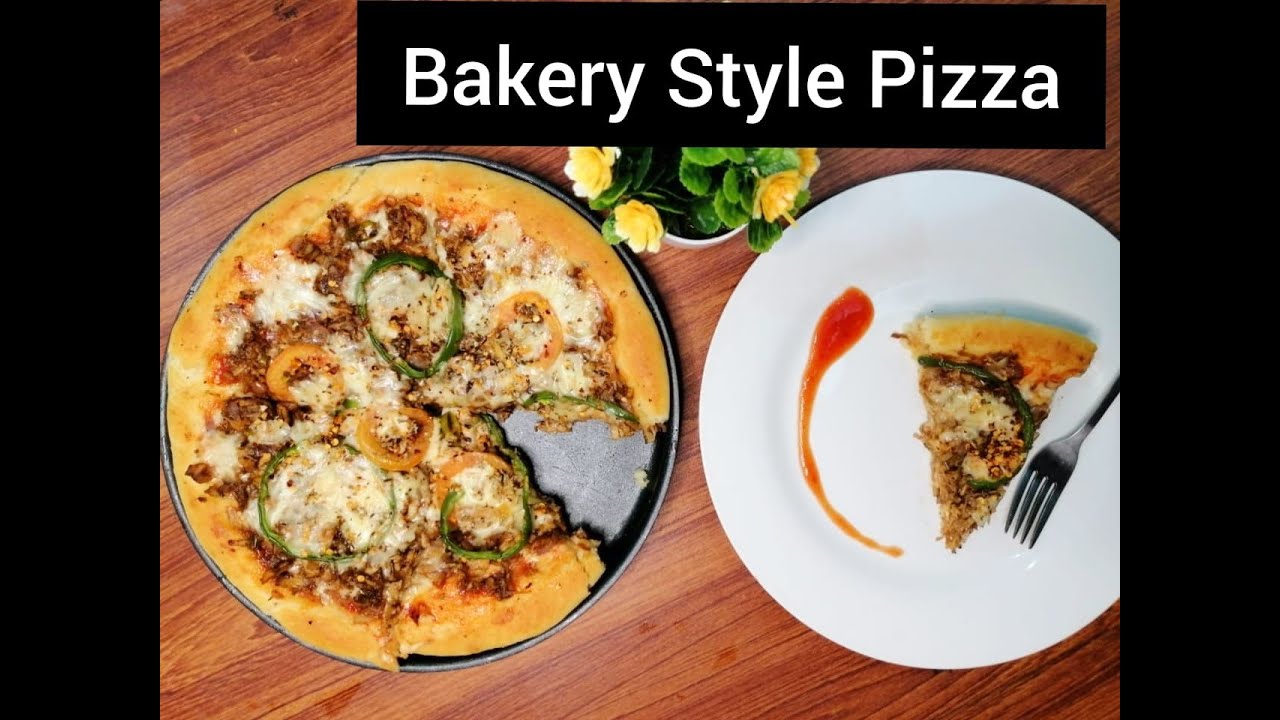 Bakery Style Pizza Without Oven | Homemade Bakery Style Pizza | Fea ...